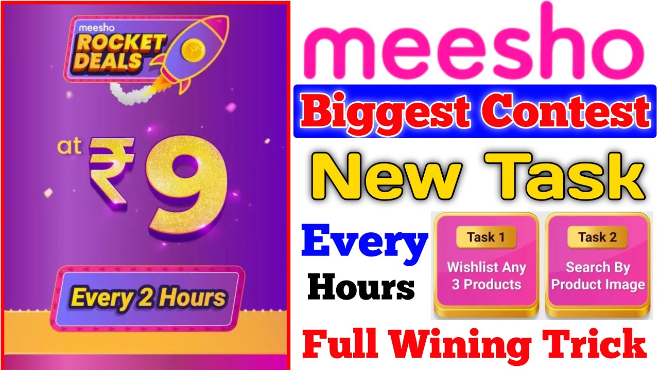 Meesho New Contest FREE Shopping | Meesho Offers Today | Meesho Rs9 ...
