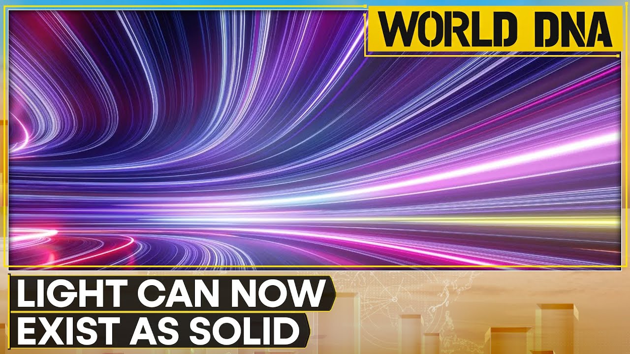 Scientists Freeze Light For the First Time | World DNA | WION News ...