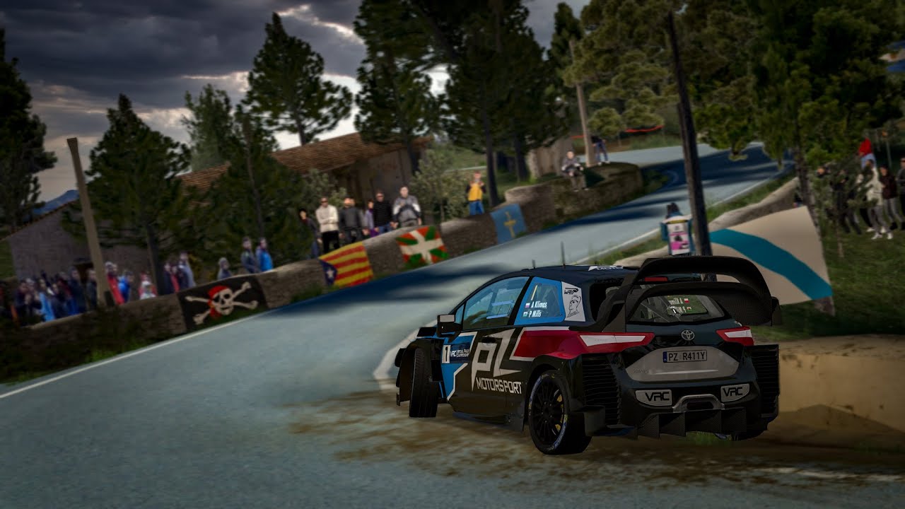 VRC Rally Canarias 2024 | Heli footage | Adrian Klimas | Toyota Yaris ...