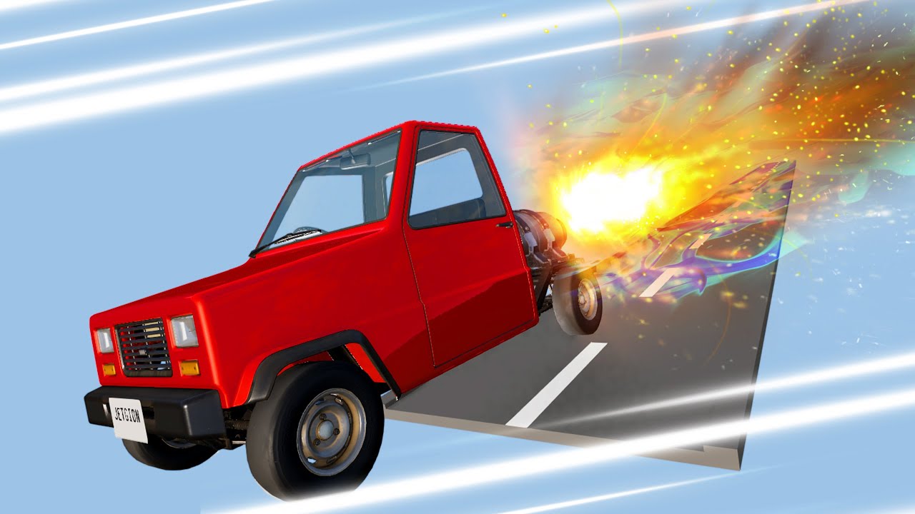 The PIGEON JET ENGINE Challenges every Opponent in BeamNG Drive Mods ...