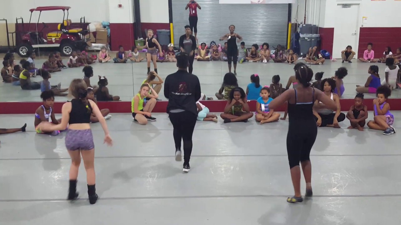 Dance camp hip hop with music - YouTube