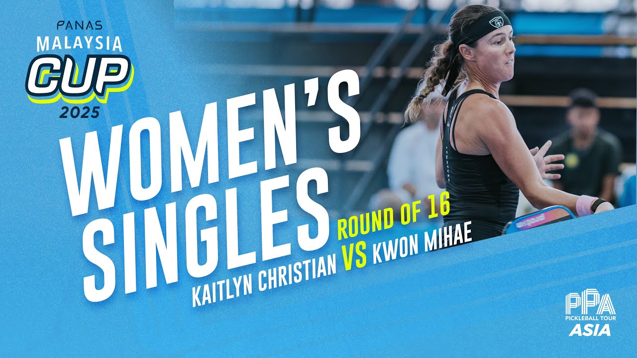 Kaitlyn Christian vs Kwon Mihae - Women's Singles Round of 16 ...