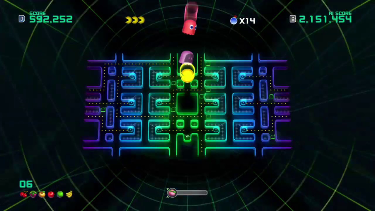 Pac-Man Championship Edition 2 (XBONE) | Score Attack: Jumping (Single ...