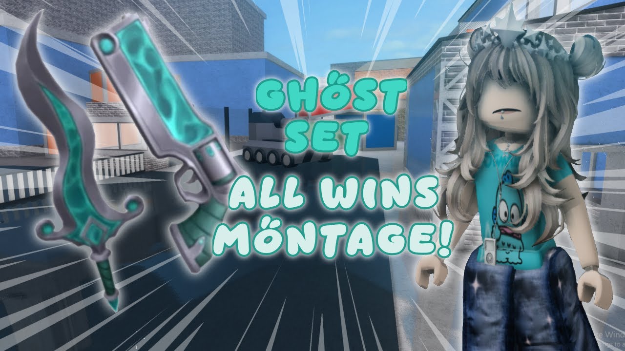 mm2 all wins montage with the ghost set! - YouTube