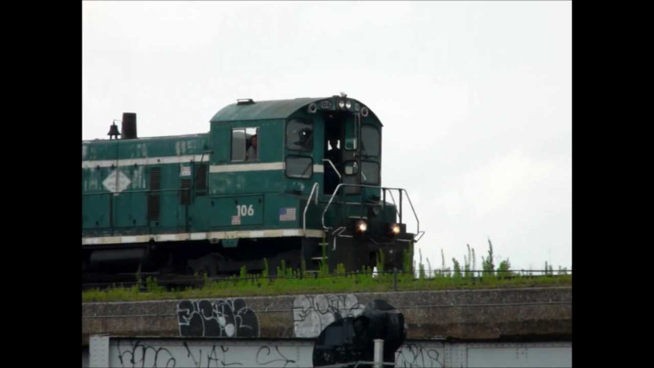 New York & Atlantic Freight at Sunnyside Yard - YouTube