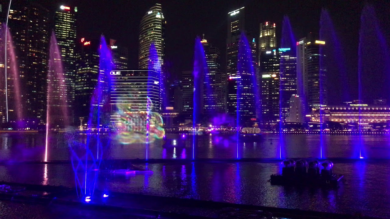Spectra - The Light and Water show, Marina Bay Sands - YouTube