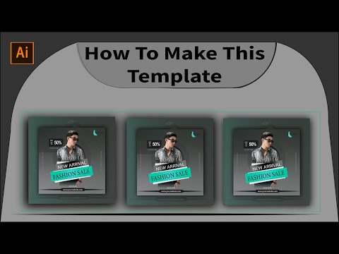 Social Media Instgram Post In Illustrator