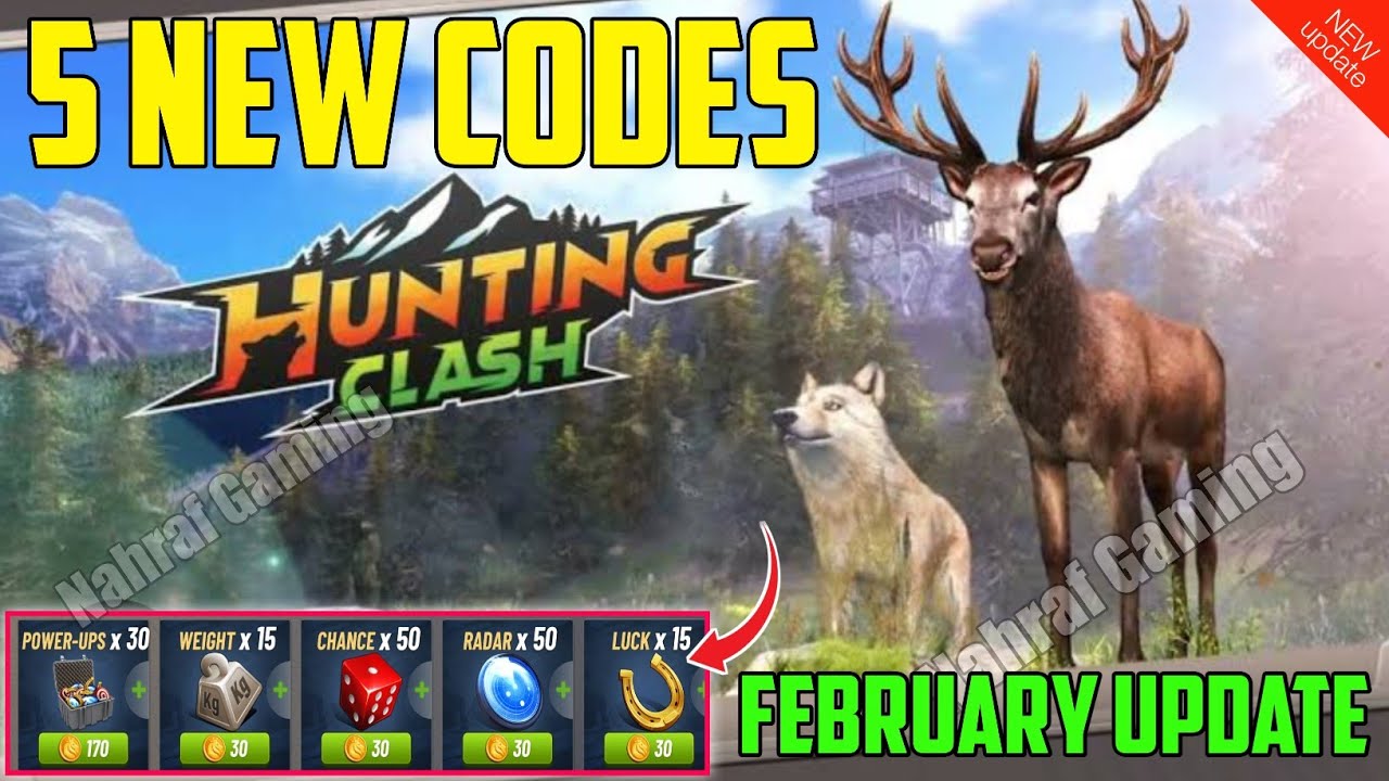 *New* Hunting Clash Redeem Codes February 2025 | Hunting Clash Gift ...