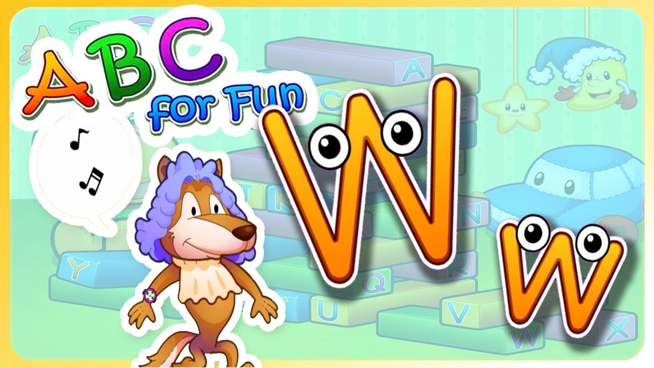 字母 W | The Letter W | ABC for Fun - YouTube