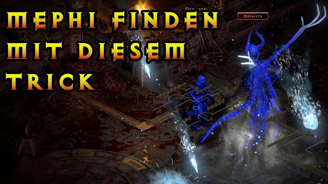 Mit diesem TRICK schnell zu Mephisto & Andariel - D2R - YouTube