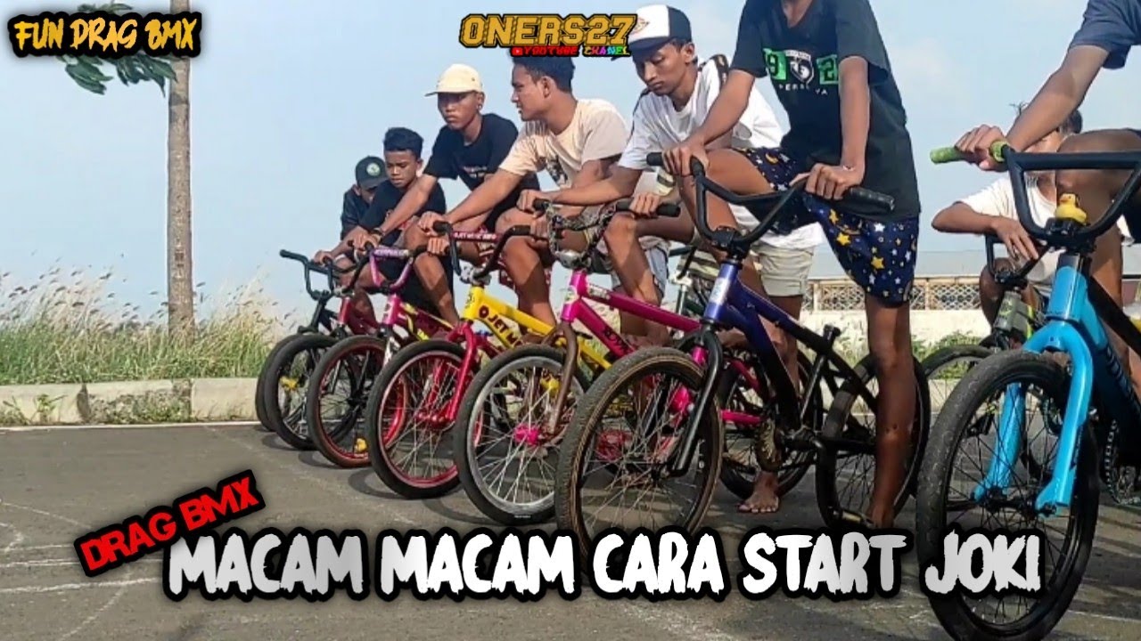 MACAM MACAM CARA START JOKI || BALAP BMX SURABAYA - YouTube