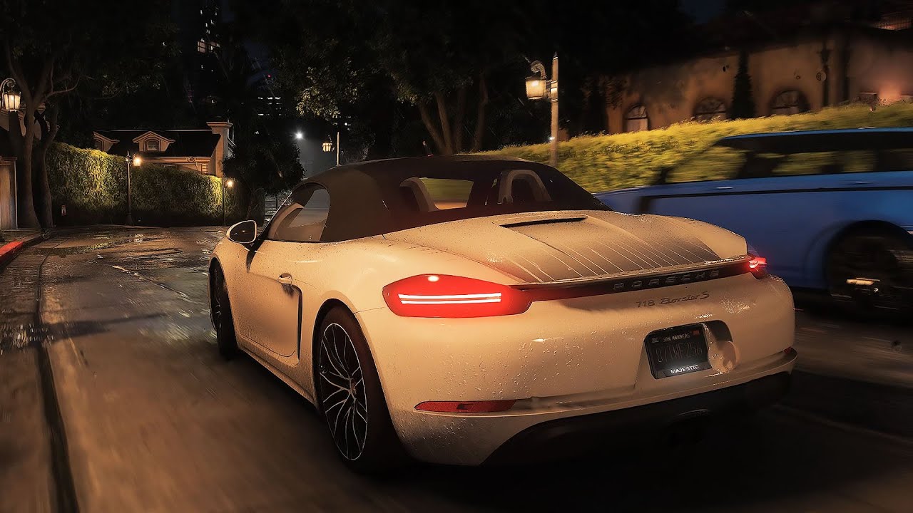 GTA 5 Unreal Engine 5 Graphics Mod Concept And Enhanced Reflection ...