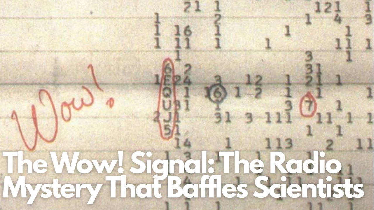Wow Signal Decoded Comet Likely Didn't Cause Bizarre 'Wow!' Signal