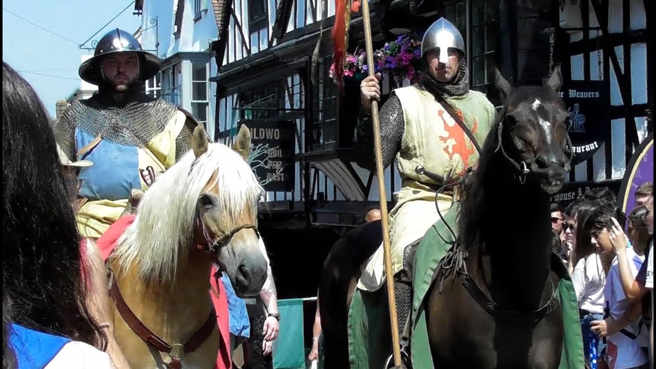 Canterbury's Medieval Pageant - 2018 - YouTube