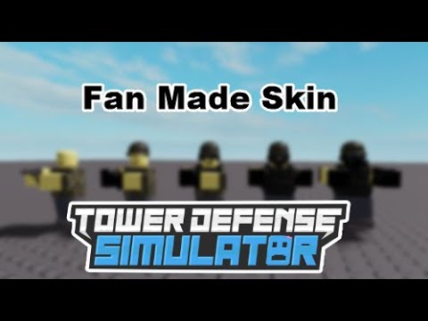 Fan Made Scout Skin | Tower Defense Simulator Skin - YouTube