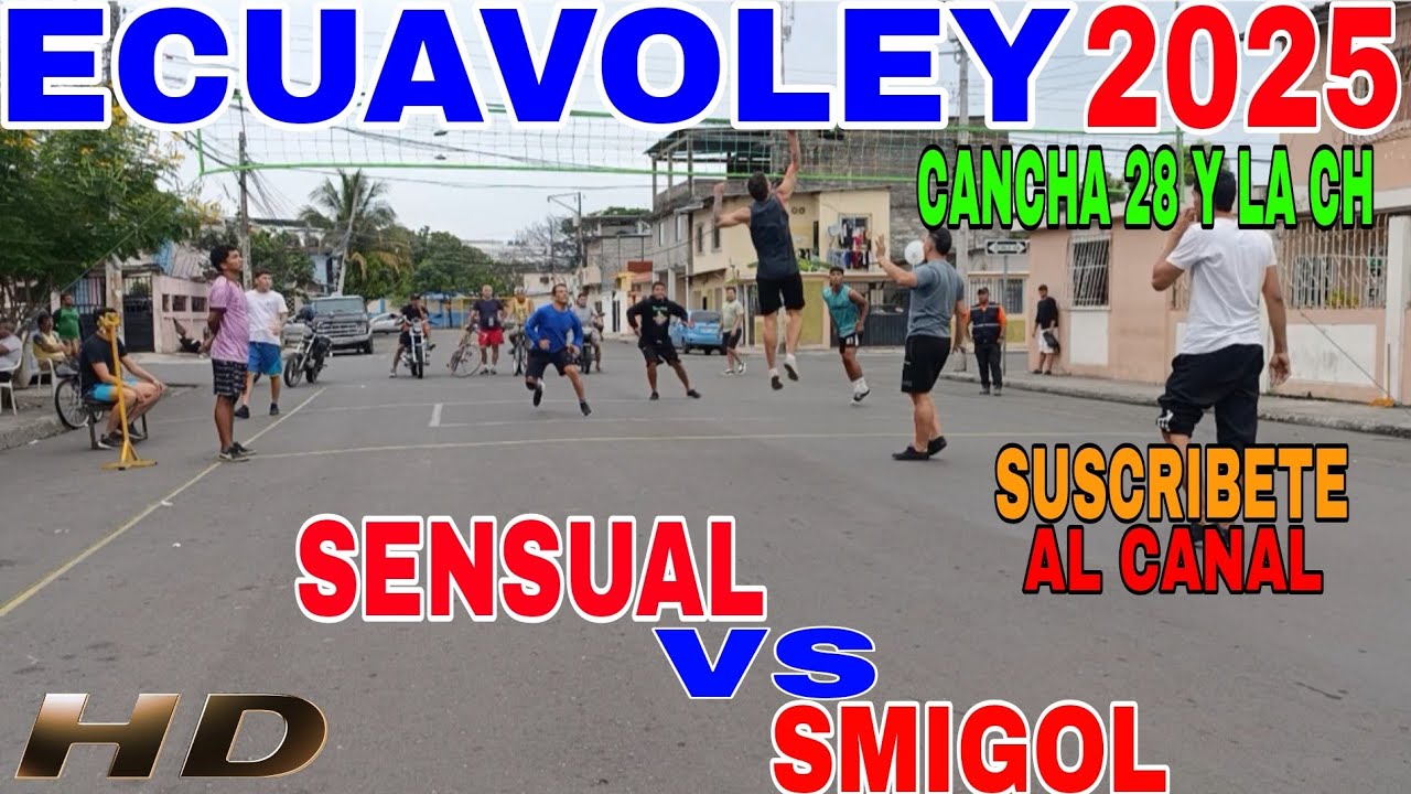 ECUAVOLEY 😱 SENSUAL 🆚 SMIGOL - YouTube