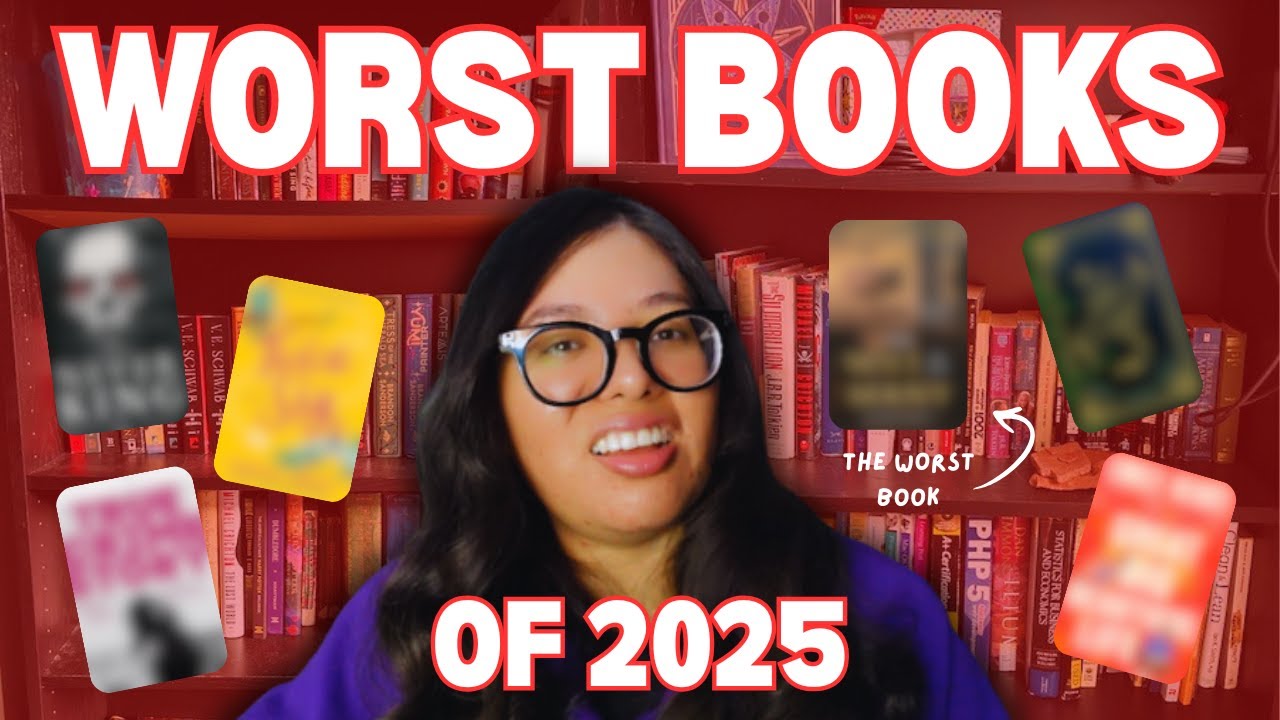 🙅‍♀️ nobody asked for this... here are the WORST books I read in 2025 🤮 ...