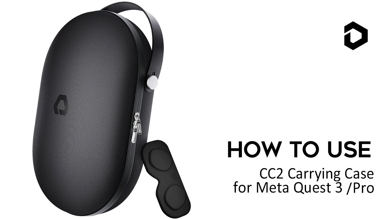 How to Use Upgraded DESTEK CC2 Carrying Case for Meta Quest 3 / Quest ...