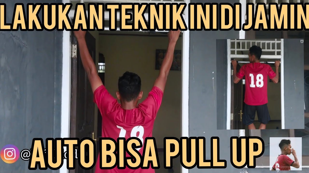 CARA CEPAT BISA PULL UP UNTUK PEMULA - YouTube