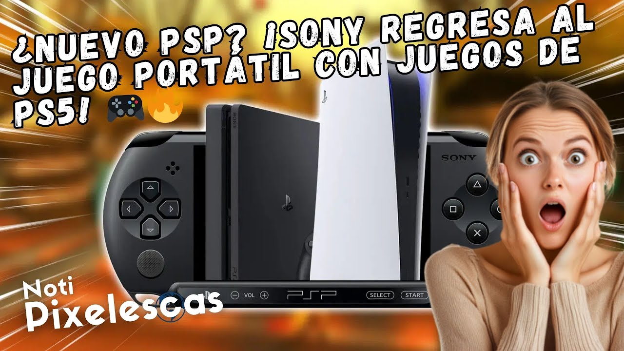 ¿Nuevo PSP? ¿Sony regresa al juego portátil con juegos de PS5? 🎮🔥 - YouTube