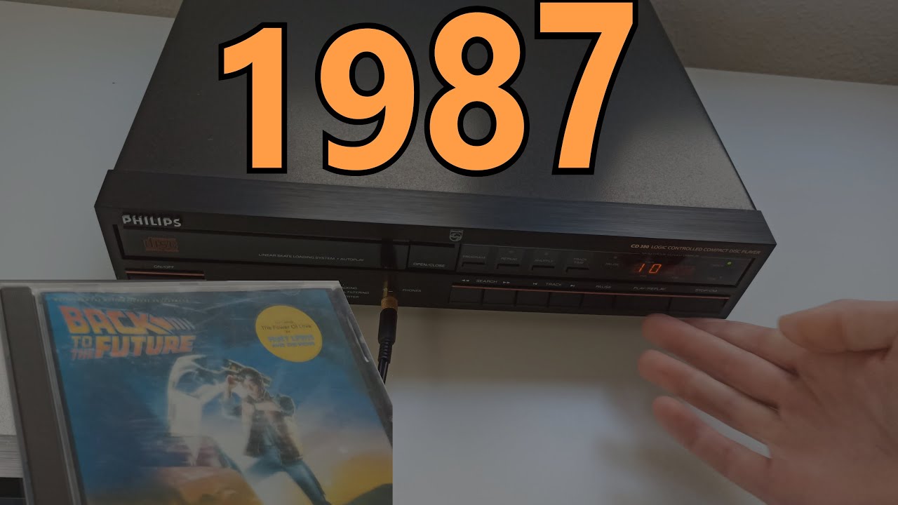 Review PHILIPS CD 380 de 1987 - Reproductor de CD´s - YouTube