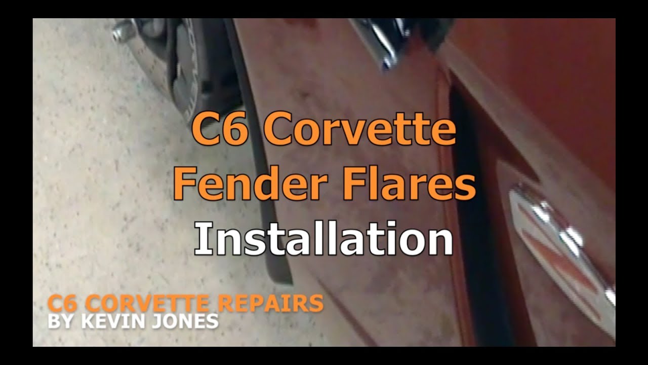 C6 Corvette Fender Flare - YouTube