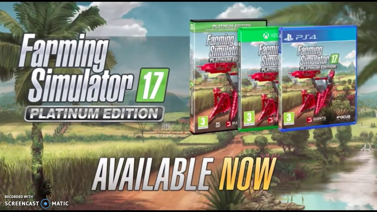 Farming Simulator 17 Platinum Edition Launch Trailer - YouTube