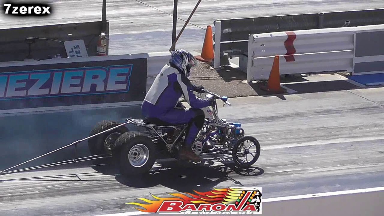 Yamaha Banshee Drag Racing Barona Drag Strip 11 3 2018 - YouTube