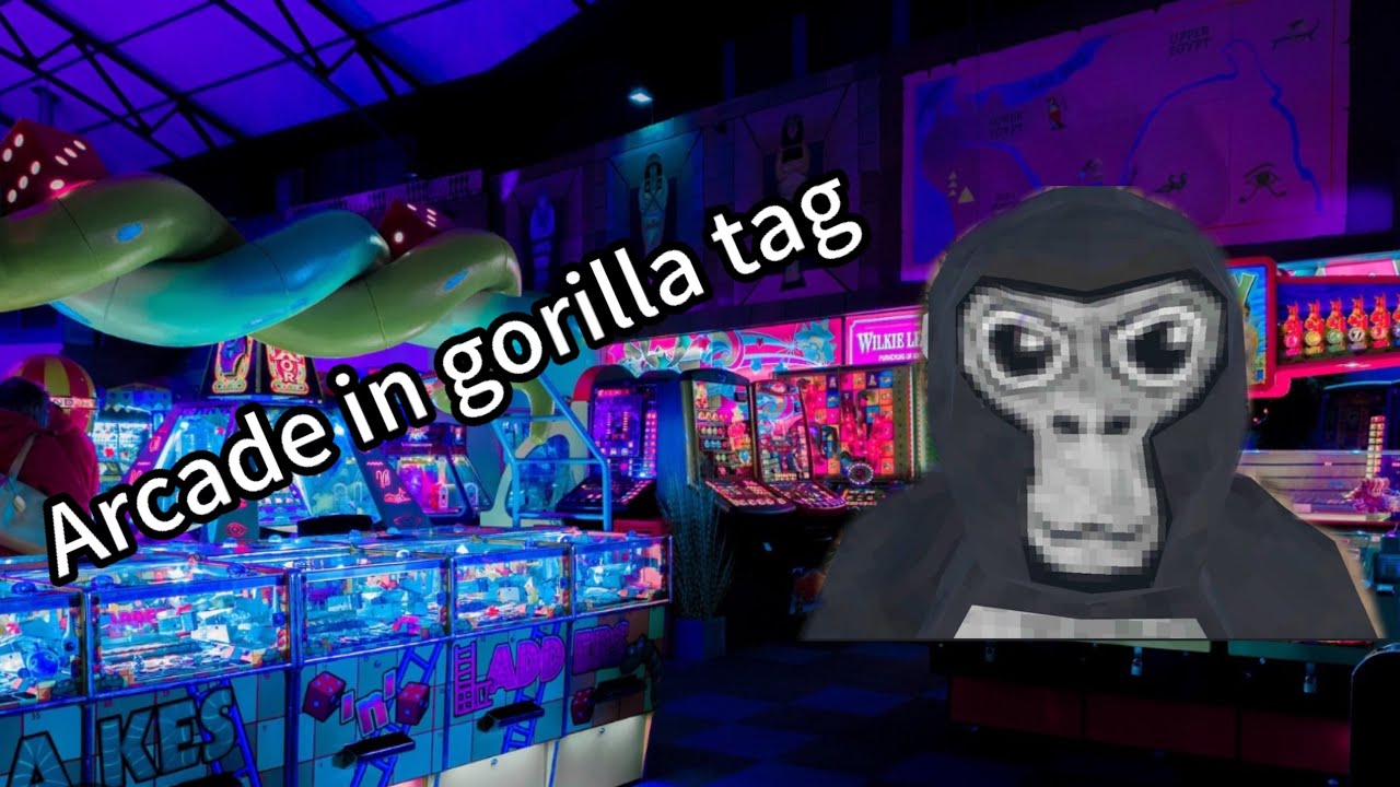Arcade in gorilla tag??(gorilla tag new update) - YouTube
