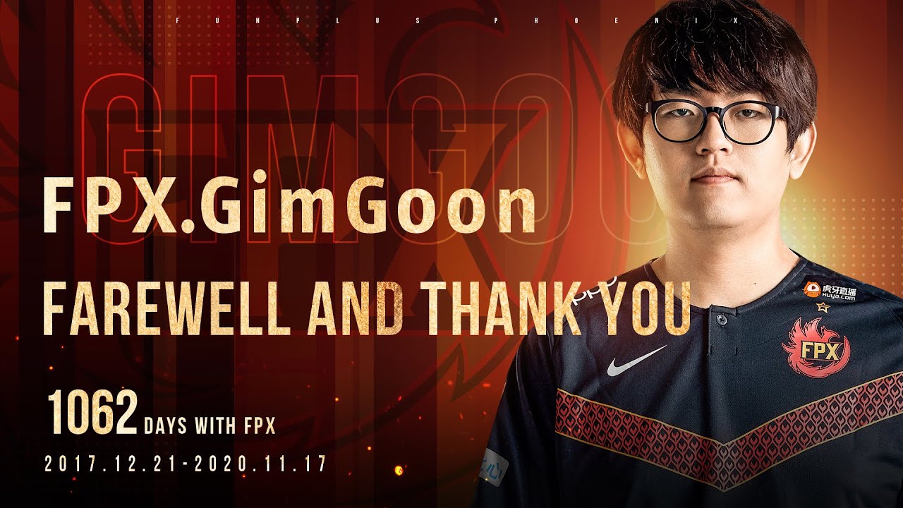 感谢有你，GimGoon选手，祝未来一切顺利！ - YouTube