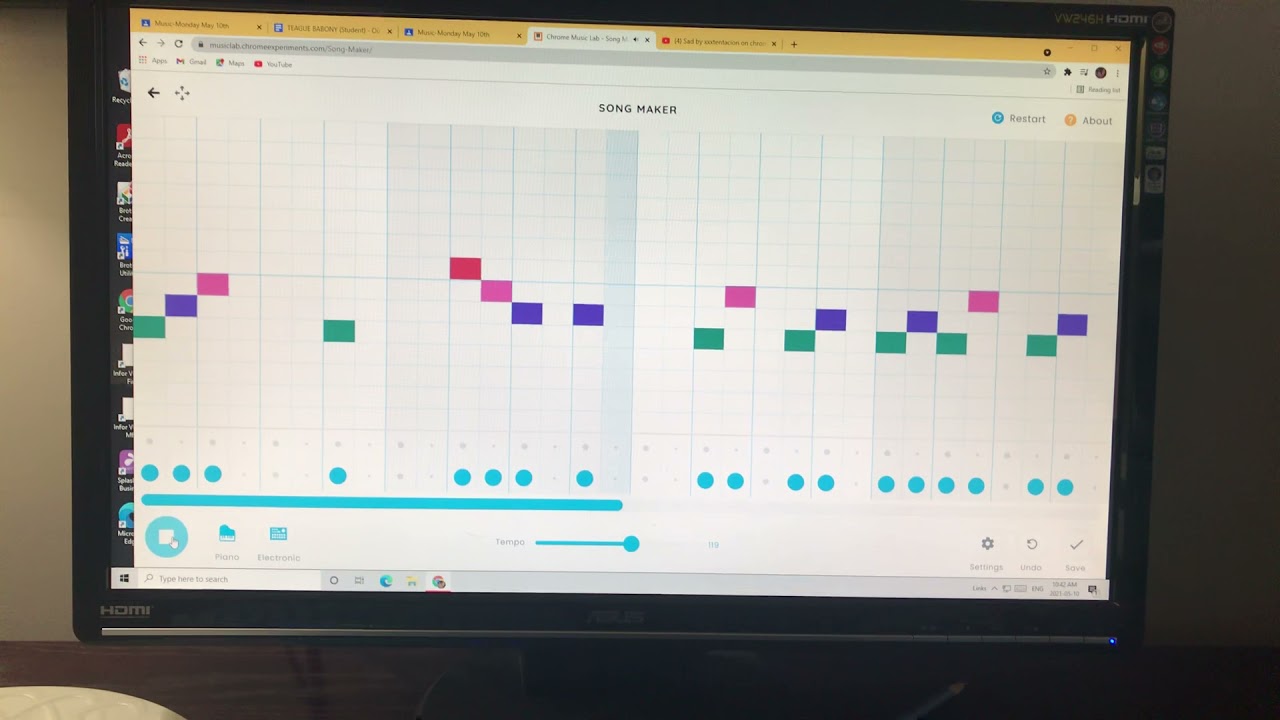 Sad by Xxxtentacion (Chrome music lab) - YouTube