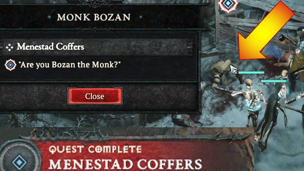 How To Complete Menestad Coffers Side Quest In Diablo 4 - Full Guide ...