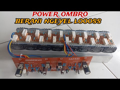 modifikasi power ombro‼️ di sesuaikan kebutuhan dan karakter spiker, lebih ngeyel dan looss....