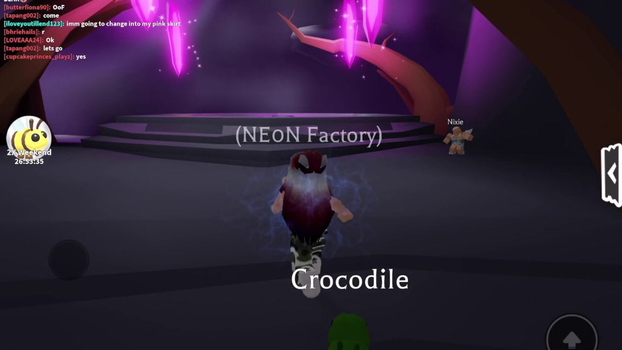 Roblox Adopt Me - Neon Crocodile | NE0N Factory - YouTube