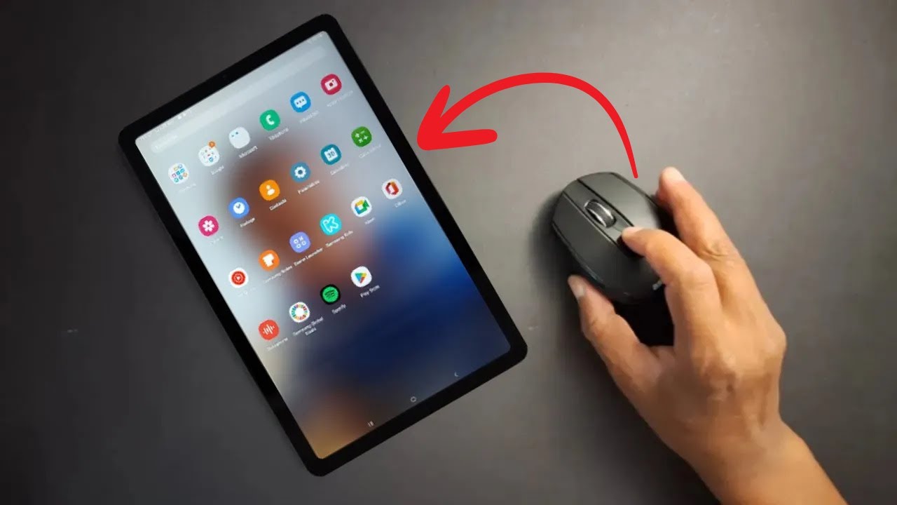 How to connect a wireless mouse to a tablet (Optical Mouse & Bluetooth ...