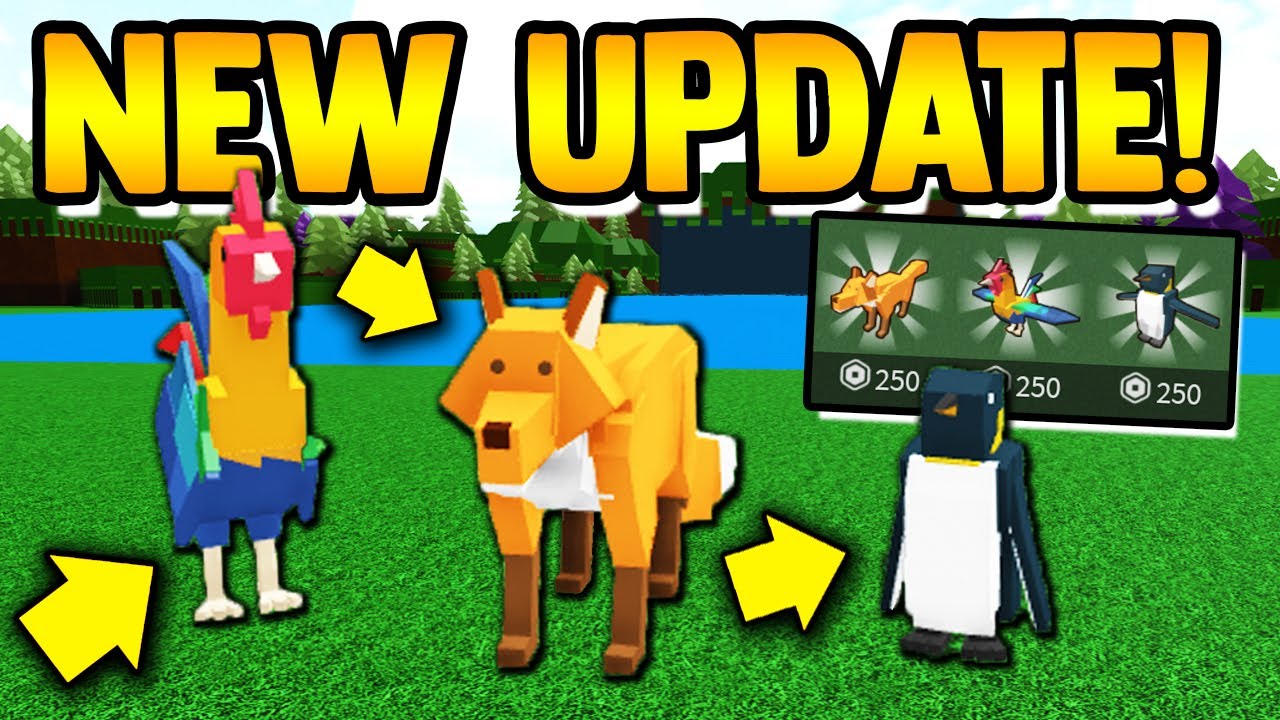 *NEW* PET UPDATE!! (Out now) | Build a boat for treasure ROBLOX - YouTube