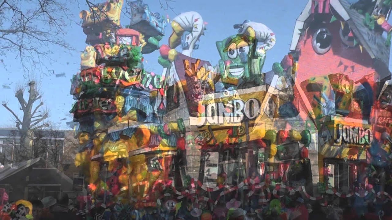 A- en B- wagens Grote optocht Boemeldonck (Prinsenbeek) 2014 - YouTube