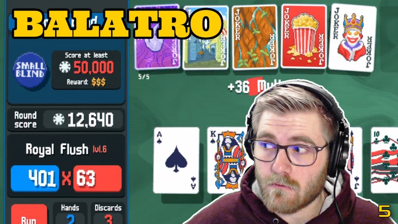 The Royal Flush Build - [Balatro] - Part 5 - YouTube