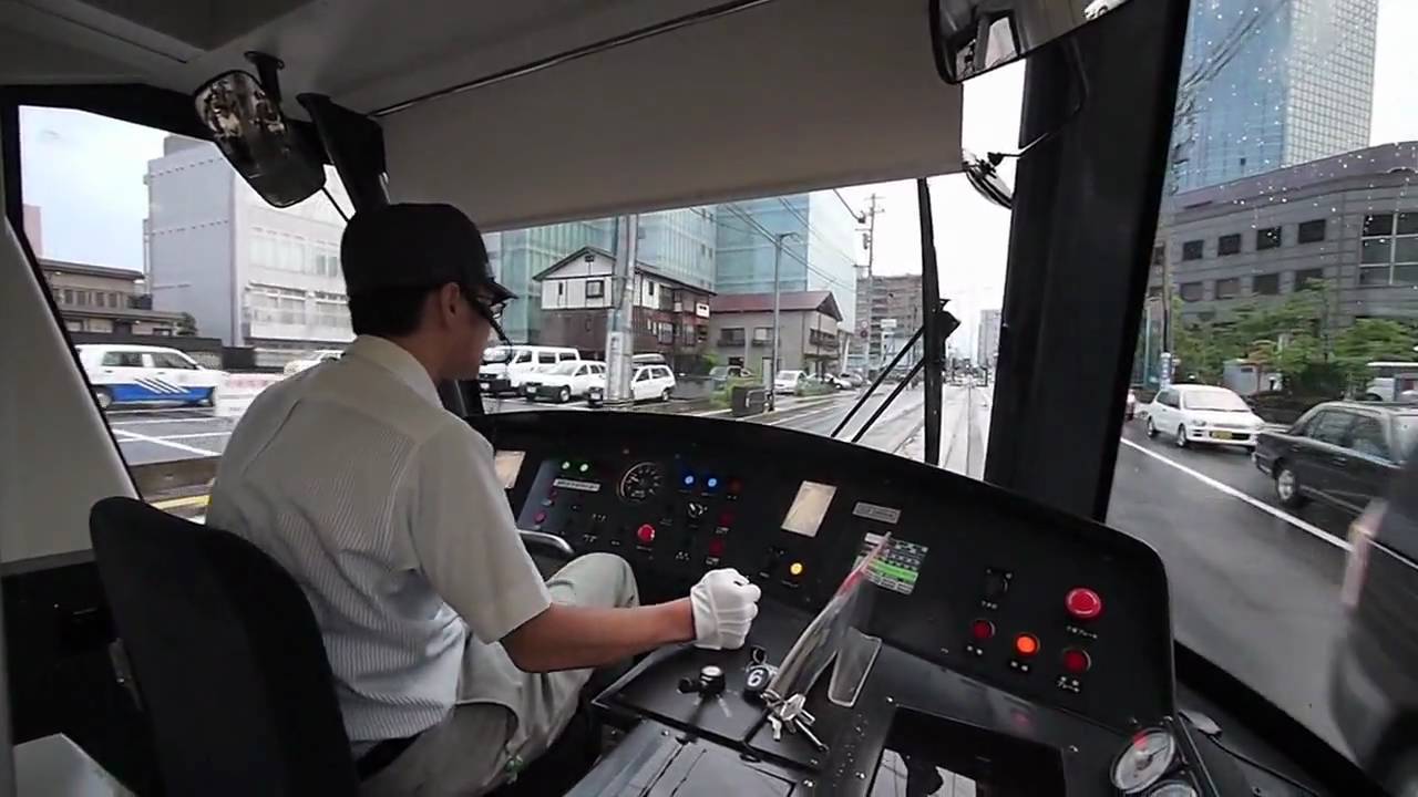 Trams in Toyama (Panasonic GH1 & Olympus E-P1) - YouTube