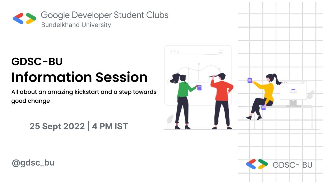 Information Session GDSC BU 2022 - YouTube