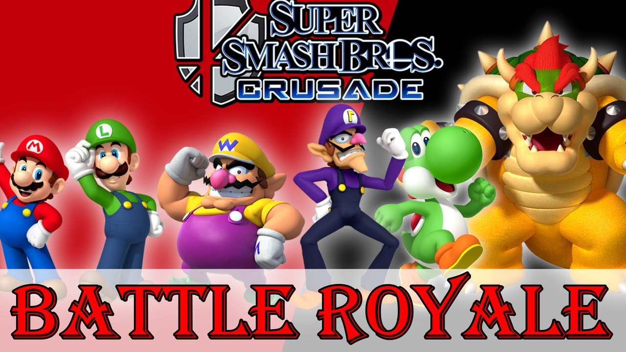 Super Mario / Luigi / Wario / Waluigi / Yoshi / Bowser - SSBC Battle ...
