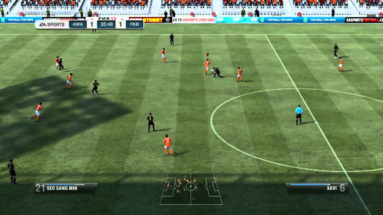 Fifa 12 Ultimate Team: Bronze Team vs Barcelona Part 1 - YouTube