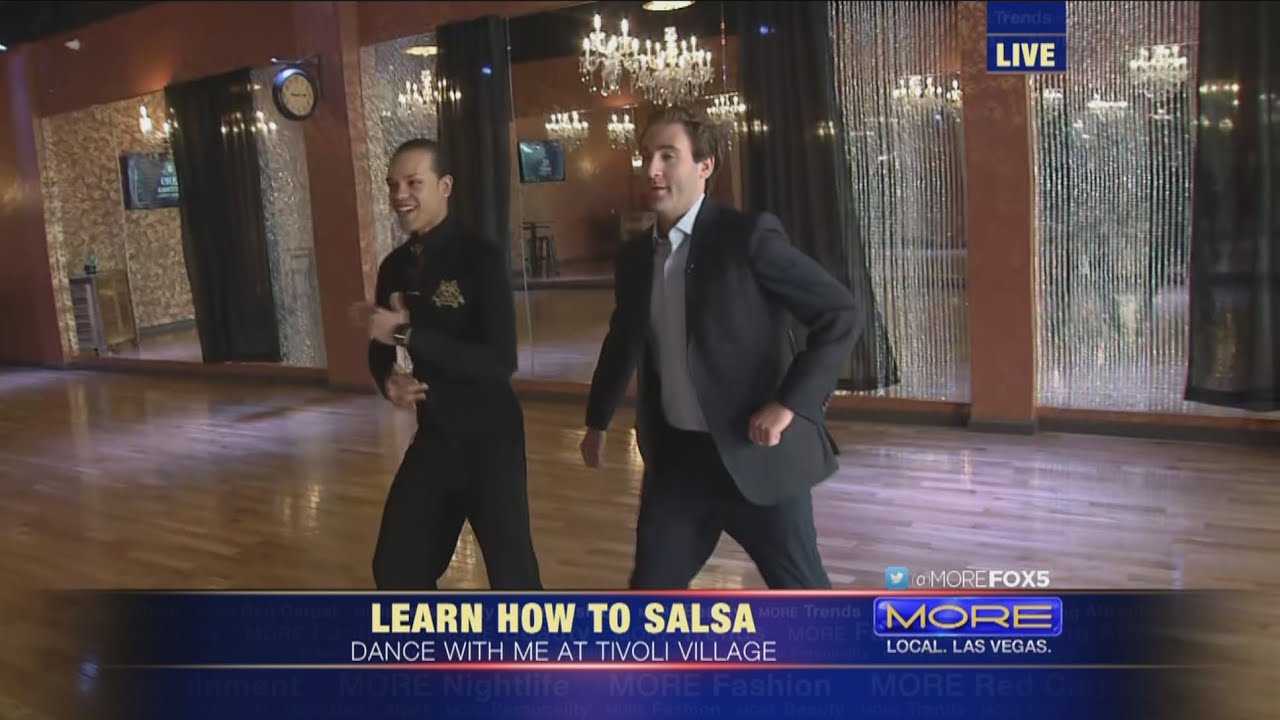 Mike Davis does some salsa dancing - YouTube