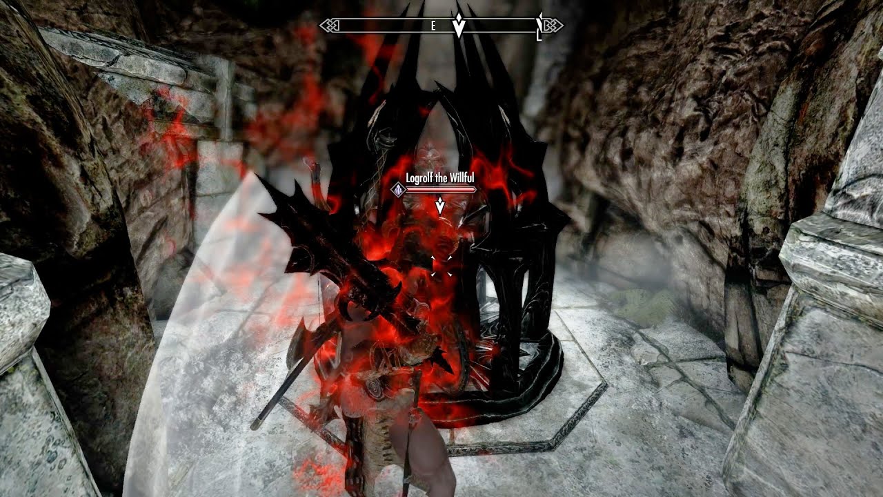 Mace Charge Attack - For Honor in SKYRIM I Conqueror Animation Mod ...