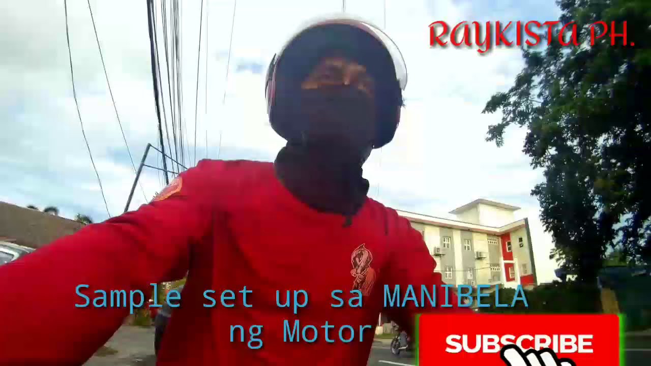 AKASO BRAVE 4 sa manibela ng motor Camera test - YouTube