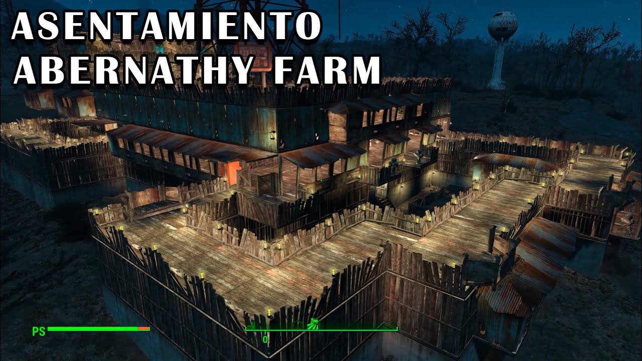 Fallout 4 - Mis asentamientos - Abernathy Farm Settlement #3 - YouTube