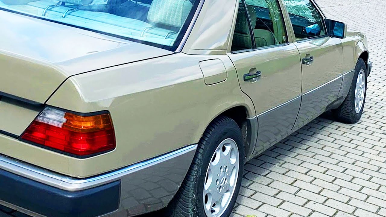 1989 Mercedes-Benz 230 E legendary and beloved W124 - YouTube