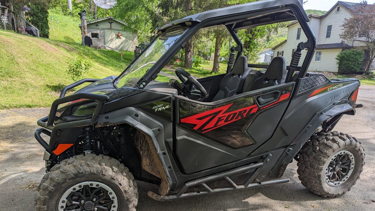 Just a little bit more info on my CF MOTO 800 trail, trying to keep you ...