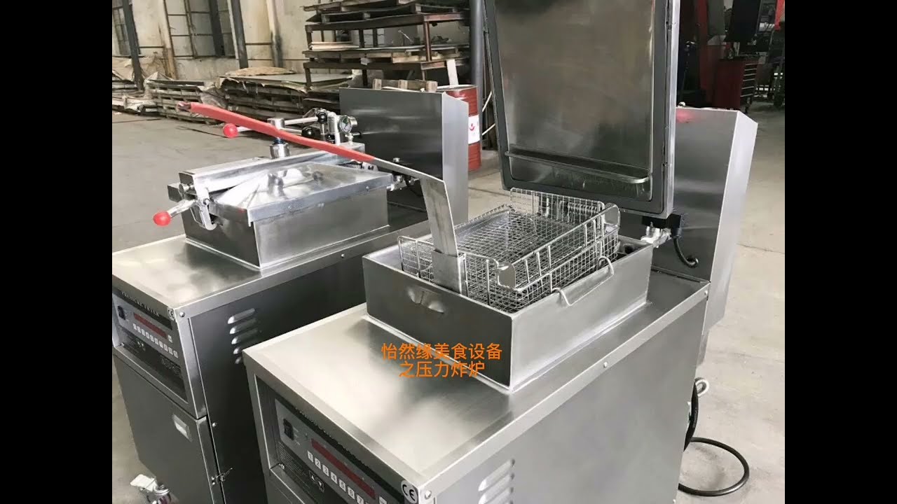 commercial KFC fried chicken pressure fryer machine electric gas henny ...