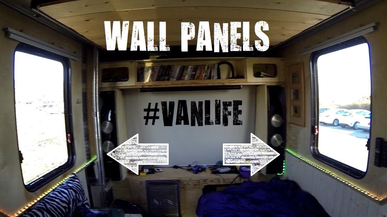 Step van conversion: Lower wall panels - YouTube